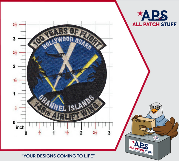 100 Years Channel Island - Colored – ALL Patch Stuff