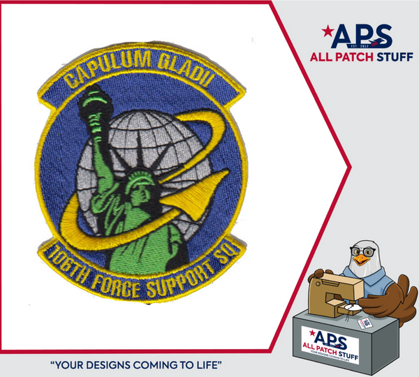 106th Force Support Squadron - Colored – ALL Patch Stuff
