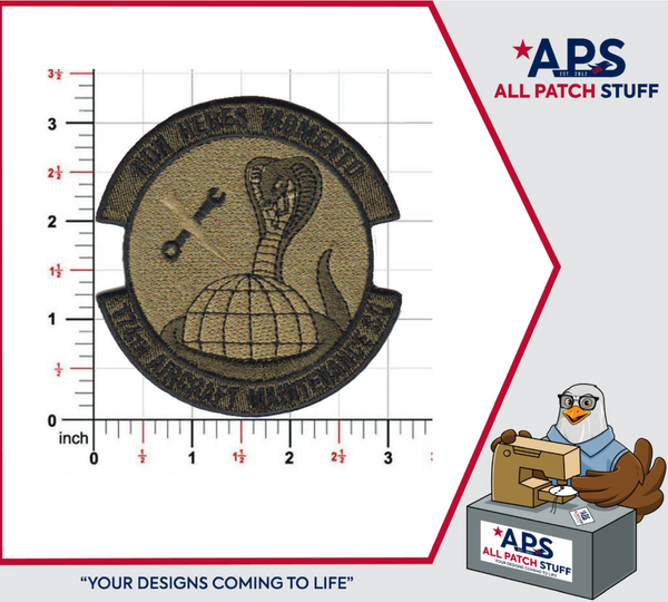174th Aircraft Maintenance Sq Spice Brown – ALL Patch Stuff