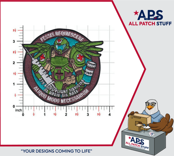 379 EMDS Flight Medicine Patch – ALL Patch Stuff