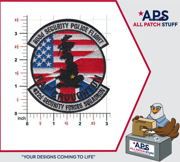 422d Security Forces Squadron - Colored – ALL Patch Stuff