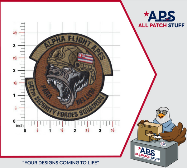 647th Security Forces Squadron - Alpha Apes – ALL Patch Stuff