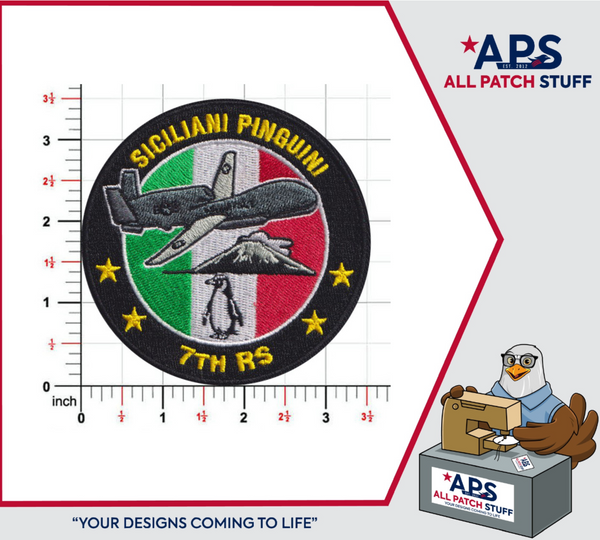 7th Reconnaissance Squadron Colored – ALL Patch Stuff