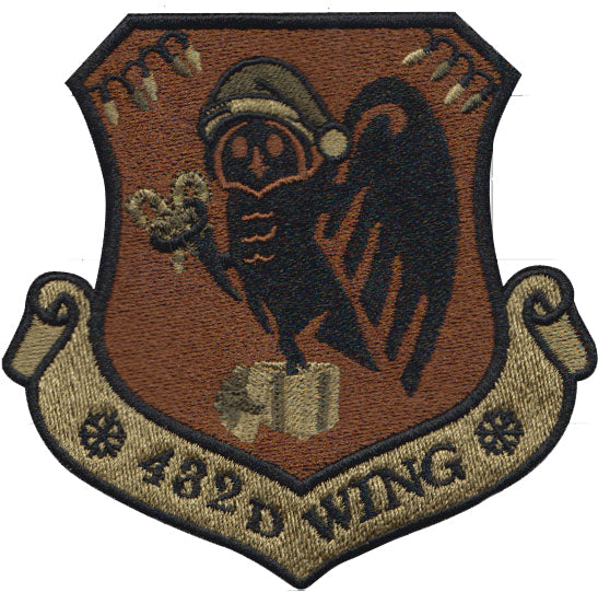 Custom Holiday 432D Wing Morale OCP Patch – ALL Patch Stuff