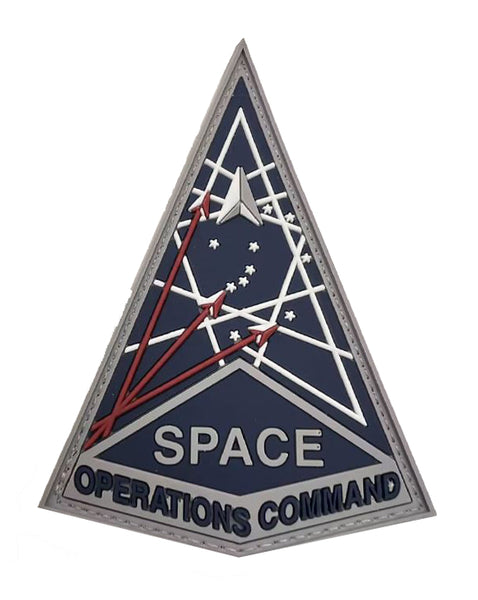 U.S Space Force (USSF) PVC Patch Space Operations Command – ALL Patch Stuff