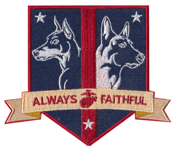 USMC Marine Corps MWD K9 Colored Patch – ALL Patch Stuff
