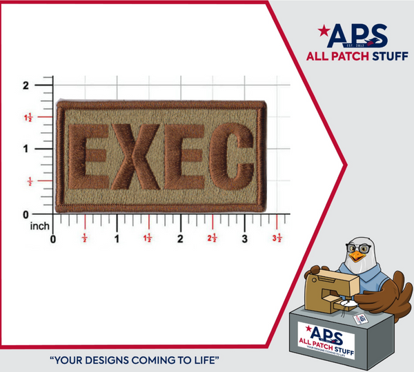 Executive (EXEC) Shoulder Identifier Multicam/OCP Patch - 2 Pack – ALL ...