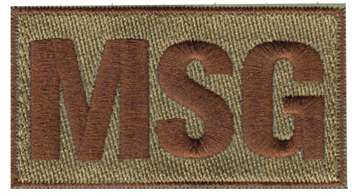 MSG (Mission Support Group) Shoulder Identifier Multicam/OCP Patch - 2 – ALL Patch Stuff