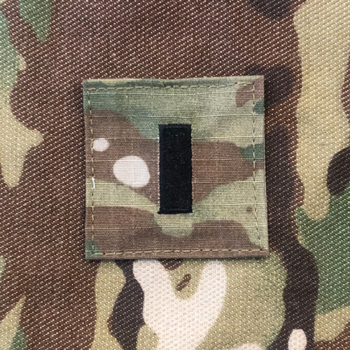 Air Force 7 Color OCP Rank with hook - First Lieutenant (1LT/02) - 2 p ...