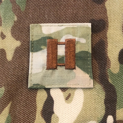 Air Force 7 Color OCP Rank with hook - Captain (Capt/03) - 2 pack – ALL ...