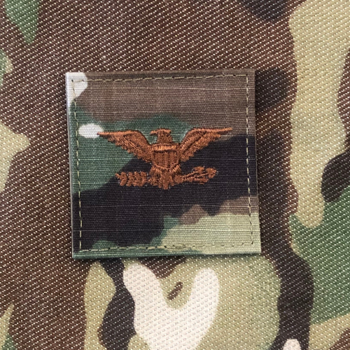 Air Force 7 Color OCP Rank with hook - Colonel (Col/06) - 2 pack – ALL ...