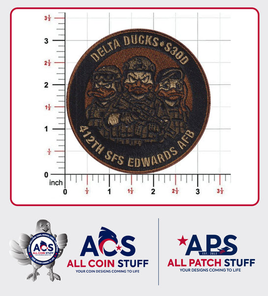 412th Security Forces Squadron - Delta Ducks S30D – ALL Patch Stuff