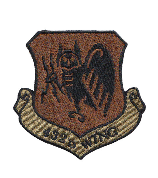 432d Wing - Spice Brown OCP Patch – ALL Patch Stuff