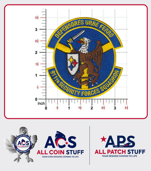 911th Security Forces Squadron - Colored – ALL Patch Stuff