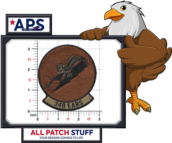 340 EARS Squadron Patch – ALL Patch Stuff