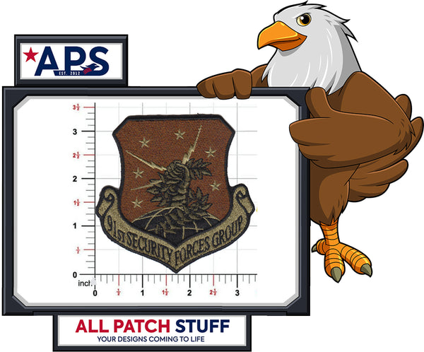 91st Security Forces Group – ALL Patch Stuff