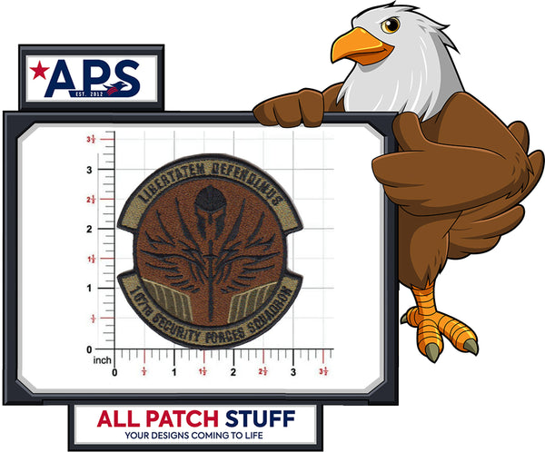 107th Security Forces Sq – ALL Patch Stuff