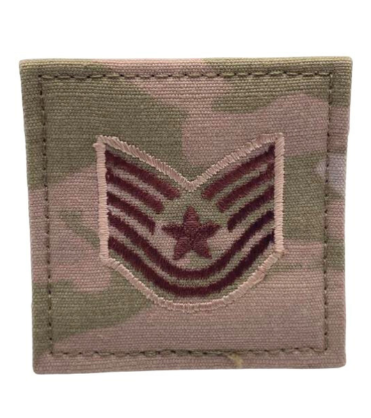 Air Force 3 Color OCP Rank with hook - Technical Sergeant (TSgt/E6 ...