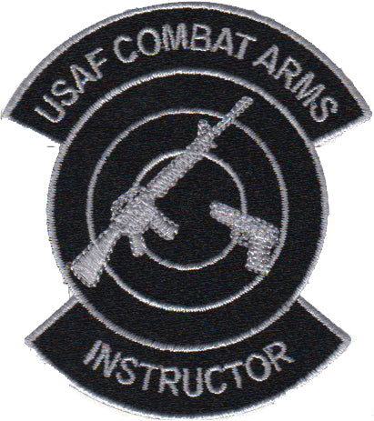 Security Forces Combat Arms (CATM) Black & White Patch – ALL Patch Stuff