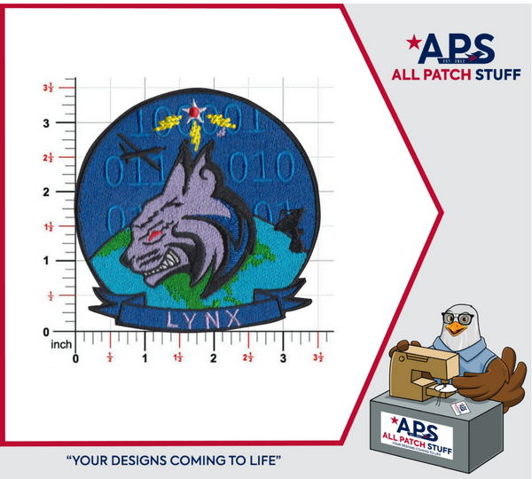 Lynx Morale Colored Patch – ALL Patch Stuff
