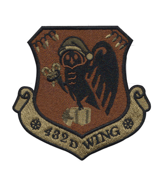 Custom Holiday 432D Wing Morale OCP Patch – ALL Patch Stuff