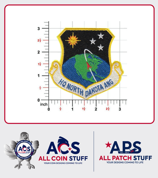 HQ North Dakota Ang Color – ALL Patch Stuff