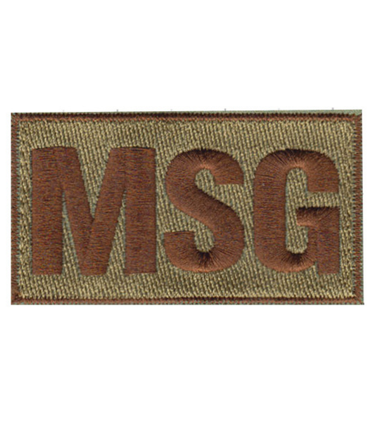 Custom MSG (Mission Support Group) Shoulder Identifier Multicam/OCP Pa ...