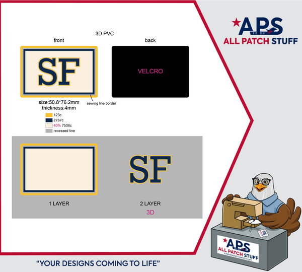 SF PVC Patch – ALL Patch Stuff