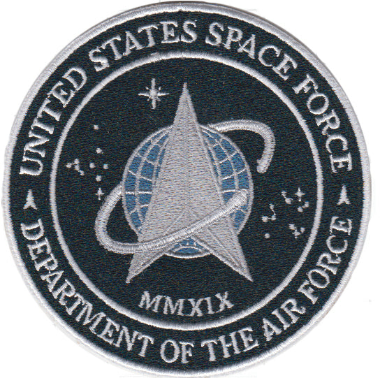 US SPACE FORCE (USSF) ROUND PATCH – ALL Patch Stuff