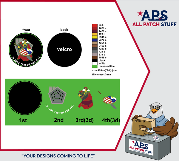 Spartan Bull Patch – ALL Patch Stuff