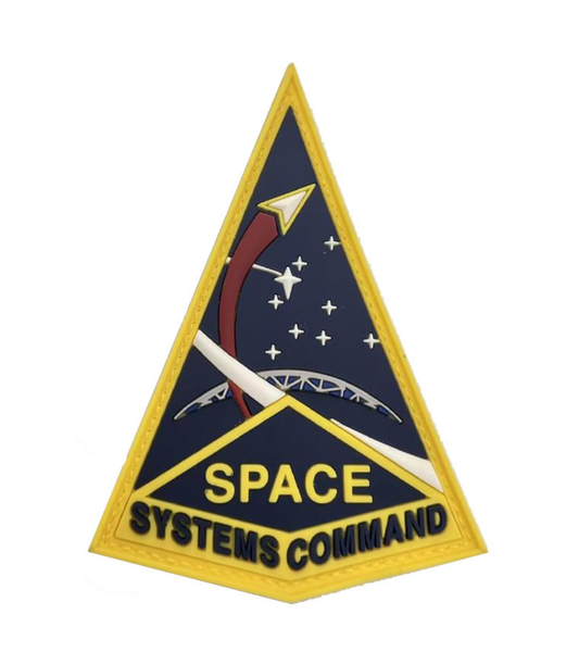 U.S. Space Force (USSF) PVC Patch Space Systems Command – ALL Patch Stuff