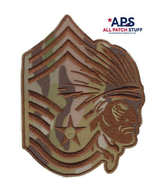 USAF Chief Master Sgt (CMSgt) - Male OCP Patch – ALL Patch Stuff