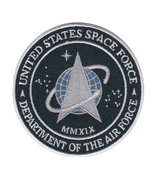 US SPACE FORCE (USSF) ROUND PATCH – ALL Patch Stuff