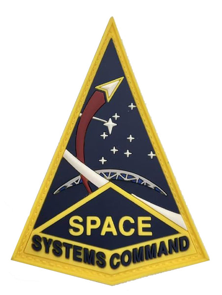 U.S. Space Force (USSF) PVC Patch Space Systems Command – ALL Patch Stuff