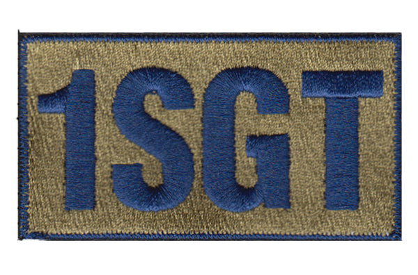 Space Force First Sergeant (1SGT) Shoulder Blue USSF Patch - 2 Pack ...