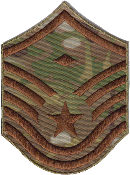 Large First Sgt Master Sergeant (1SGT) USAF OCP Rank Patch – ALL Patch ...