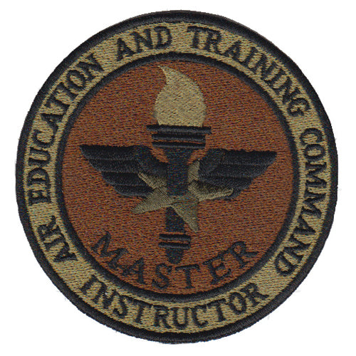 AETC MASTER Instructor Spice Brown OCP Patch – ALL Patch Stuff
