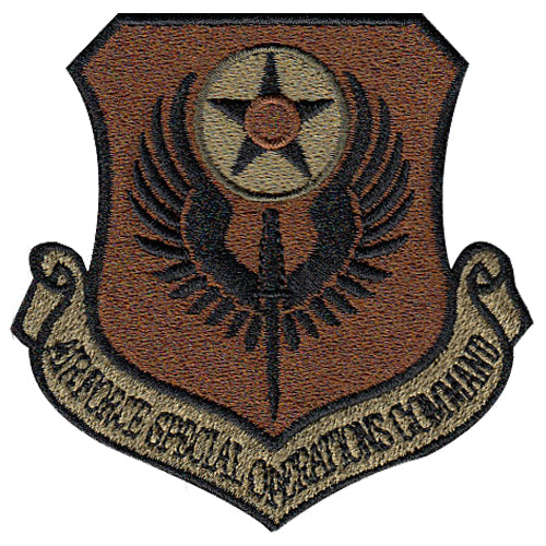 AF Special Operations Command (AFSOC) Majcom Spice Brown OCP Patch – ALL Patch Stuff