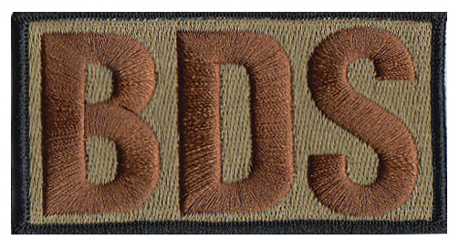 Black Border Base Defense Squadron Shoulder BDS OCP Patch - 2 Pack – ALL Patch Stuff
