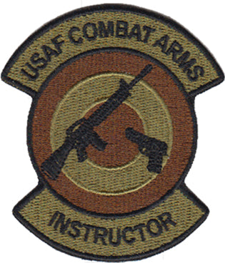 Security Forces Combat Arms (CATM) Spice Brown Patch – ALL Patch Stuff