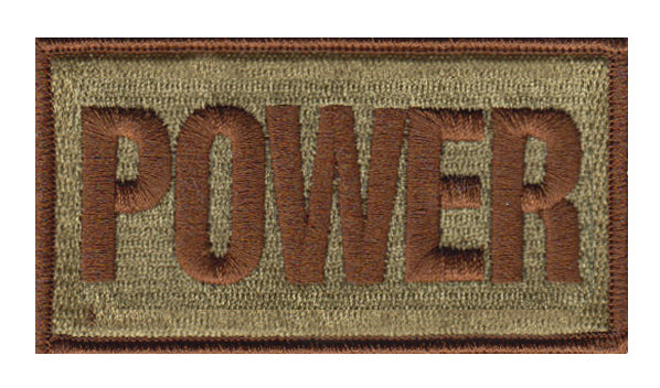 AF CE Power (POWER) Shoulder Identifier Multicam/OCP Patch - 2 Pack – ALL Patch Stuff