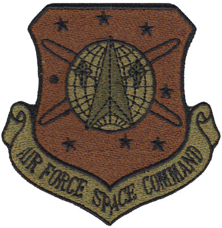 Air Force Space Command Majcom Spice Brown OCP Patch – ALL Patch Stuff